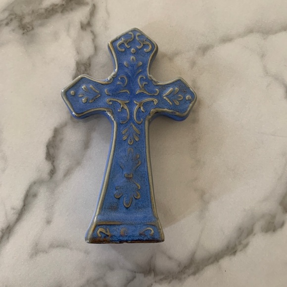 Accents | Ceramic Cross Decor | Poshmark